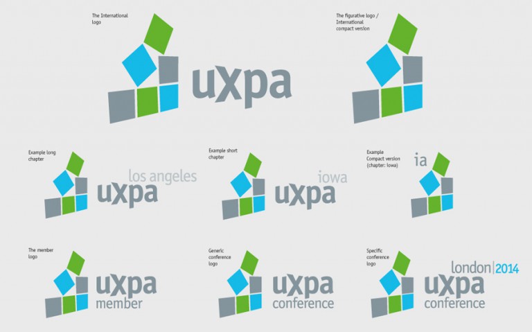 Logo »UXPA« - Design & Wortelmann